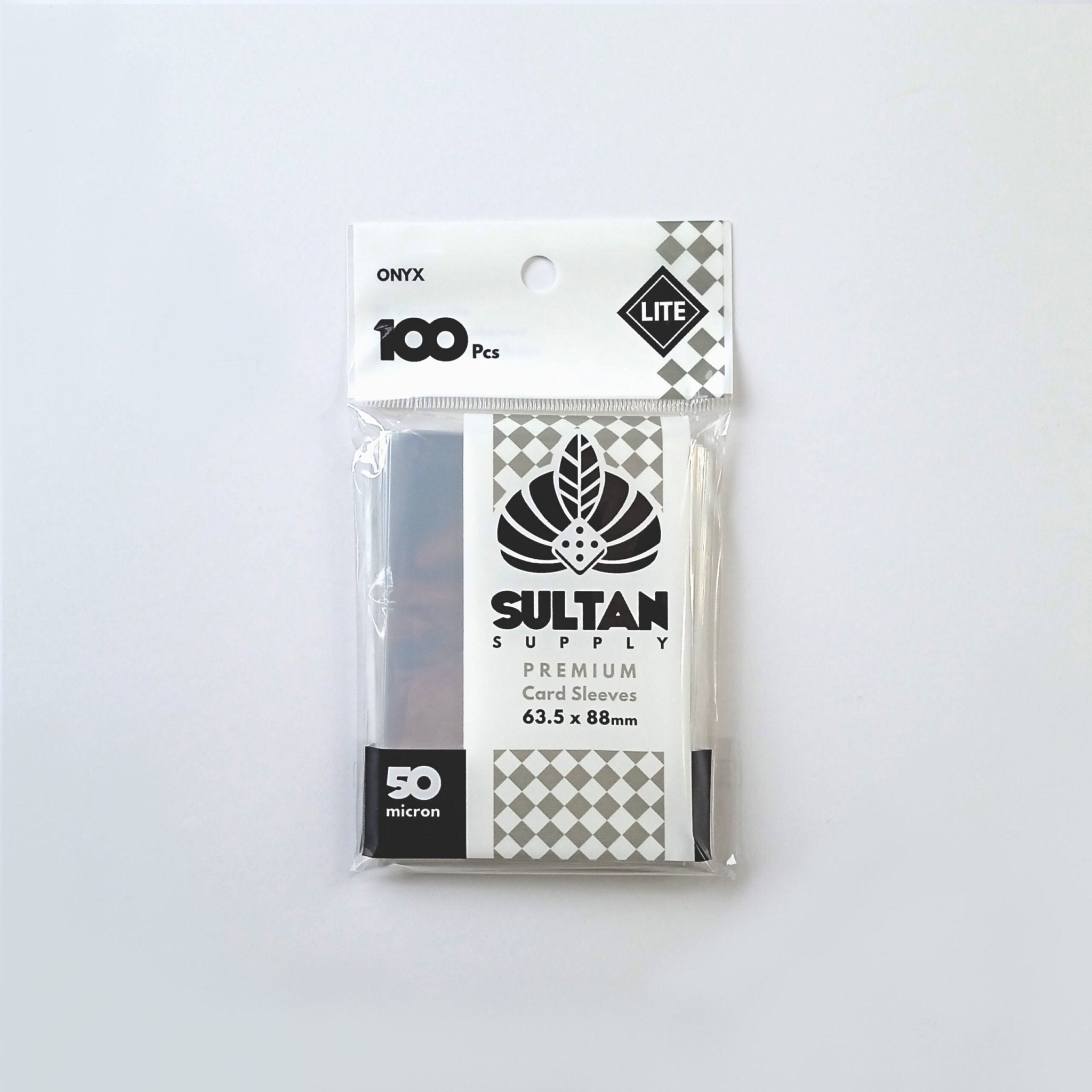 Sultan Supply Premium Card Sleeves : 63.5 x 88 - Standard Size Onyx Li ...